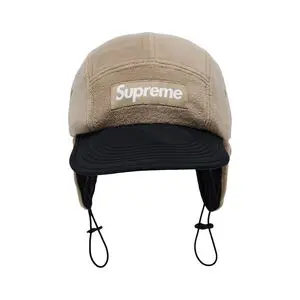 Supreme Polartec Earflap Camp Cap Tan