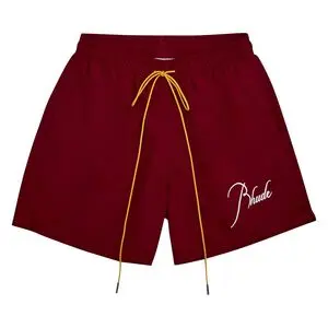 Rhude Logo Swim Short - Red