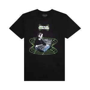PLEASURES Synth Graphic T-shirt - Black