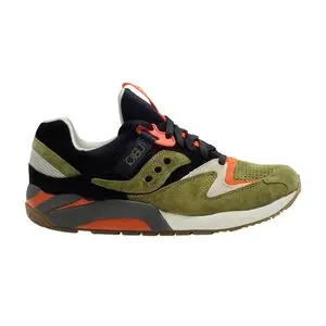 Saucony Ubiq X Grid 9000 'dirty Martini' Sneakers - Green