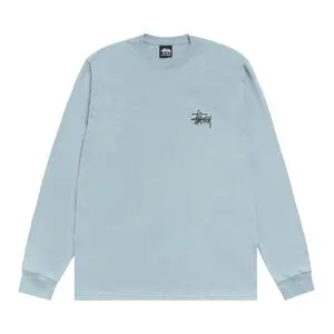 StÜssy Basic Long-sleeve Tee - Blue