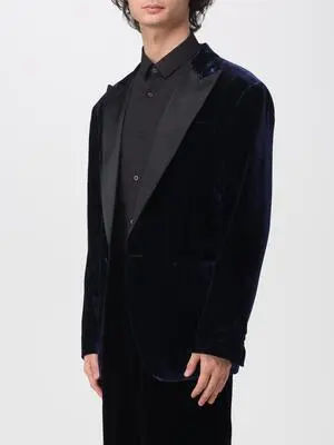 Dsquared2 Velvet Blazer - Blue