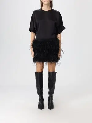 Pinko Feathered Mini Dress
