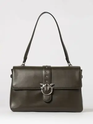 Pinko Maxi Love Bag Slouchy Leather Shoulder Bag