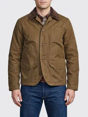Filson Classic Camouflage Canvas Shirt Jacket - Brown