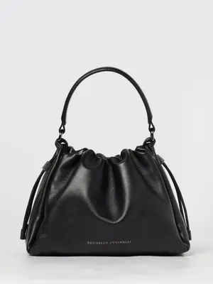 Brunello Cucinelli Drawstring Handbag - Black