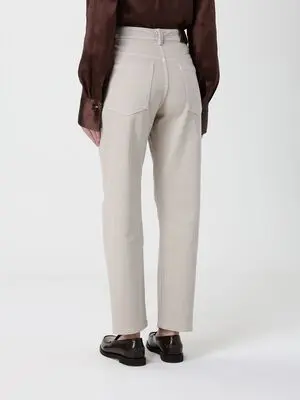 Brunello Cucinelli Straight Leg Jeans - Ivory