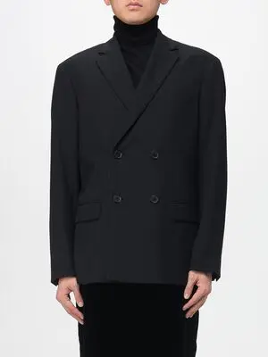 Armani Exchange Double Breasted Blazer - Black