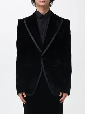 Dsquared2 Velvet Blazer - Black