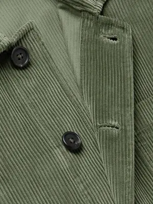 Sid Mashburn Cotton-corduroy Overshirt