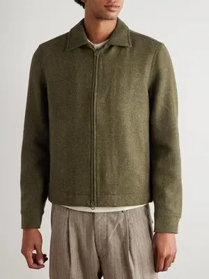 Sid Mashburn Scrambler Harris Wool-tweed Jacket