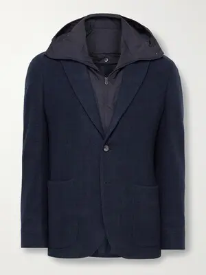 Sease Button Detailed Outerwear For Men