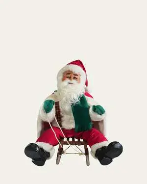 CREATION GROUP Santa On Sledge - Multi
