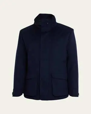 Sease Uptown Padded Cashmere Parka Jacket