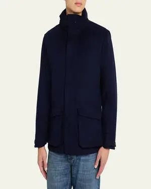 Sease Uptown Padded Cashmere Parka Jacket