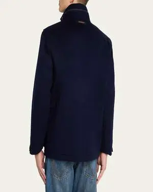 Sease Uptown Padded Cashmere Parka Jacket