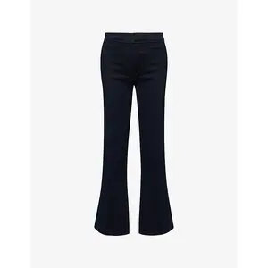 Paige Leenah Slim Wide-leg Jeans - Control