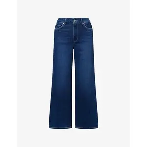 Paige Arellia Barrel-leg Stretch-denim Jeans - Dwell