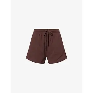 Seafolly Cotton-poplin Drawstring Shorts