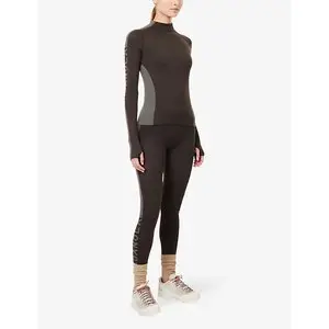 ADANOLA Jacquard Seamless Jersey Top