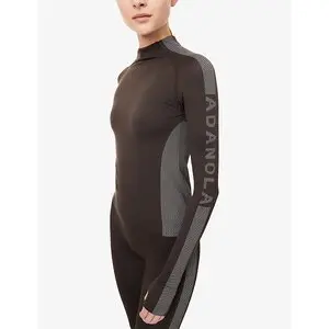 ADANOLA Jacquard Seamless Jersey Top