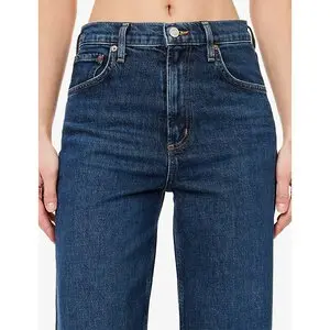 AGOLDE Wide-leg Stretch-denim Jeans