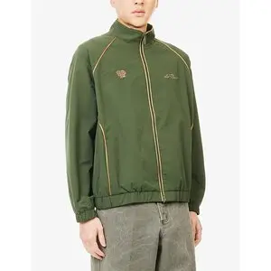 LES DEUX Seersucker Track Jacket