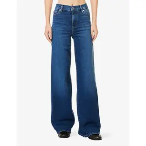FRAME Le Slim Palazzo Wide-leg Jeans - Solace