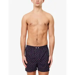 Derek Rose Nelson Patterned Cotton Boxer Shorts