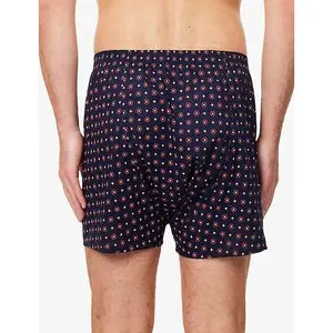 Derek Rose Nelson Patterned Cotton Boxer Shorts