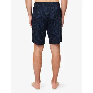 Derek Rose Printed Stretch-jersey Shorts