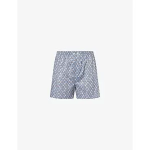 Derek Rose Patterned Cotton Boxer Shorts - Multi-coloured