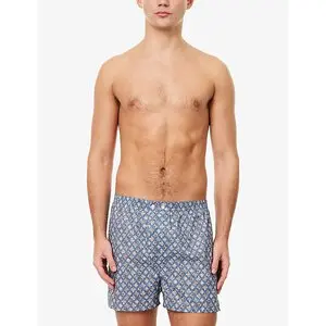Derek Rose Patterned Cotton Boxer Shorts