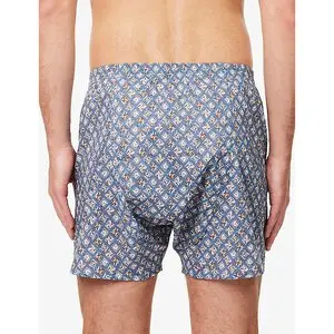 Derek Rose Patterned Cotton Boxer Shorts