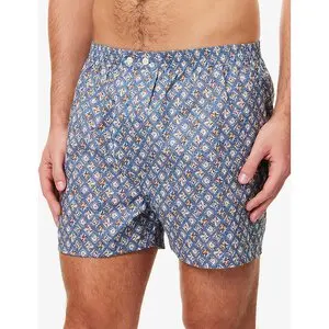 Derek Rose Patterned Cotton Boxer Shorts