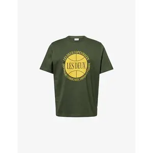 LES DEUX Ben Basketball Cotton-jersey T-shirt