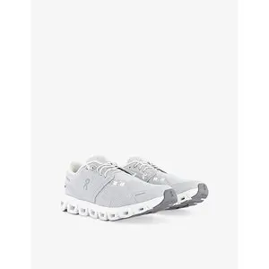 On Cloud 6 Mesh Low-top Trainers - Glacier White