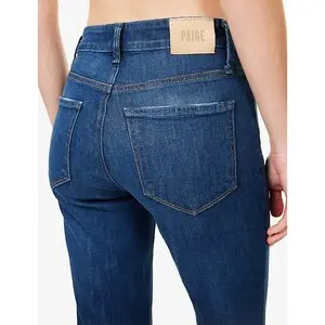 Paige Marlow Flared Stretch-denim Jeans