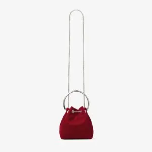 JIMMY CHOO Bon Bon Velvet Bag