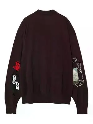 Undercover Appliqué Flower Knit Polo