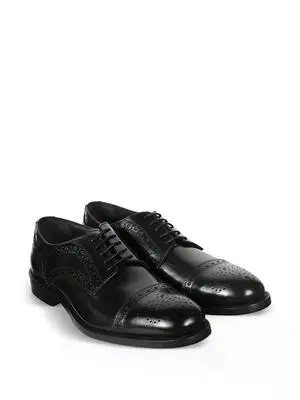 BALDININI Leather Derby Shoes
