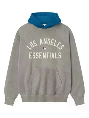Fear Of God X Mlb Dodgers Graphic Hoodie - Grey