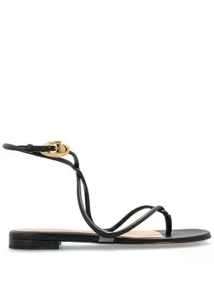 GIANVITO ROSSI Strap-details Flat Sandals