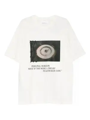 PEACEMAKER OAMC Graphic-print T-shirt - White
