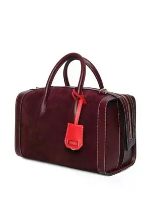LANCEL Tag-detail Tote Bag - Red