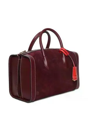 LANCEL Tag-detail Tote Bag - Red