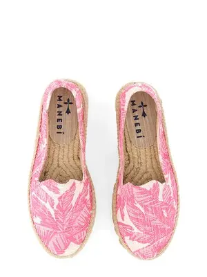Manebí Espadrille With Jute Sole - Multicolour