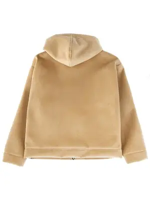 MSGM Velvet Jacket - Beige