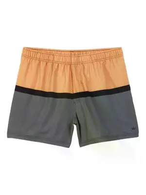 OSKLEN Stripe-panel Swim Shorts
