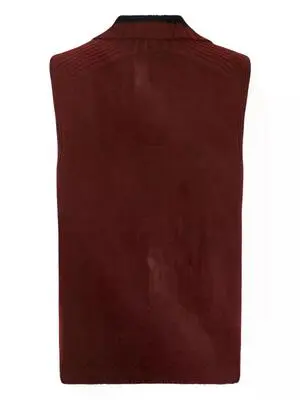 VIVIENNE WESTWOOD Striped Sleeveless Jacket